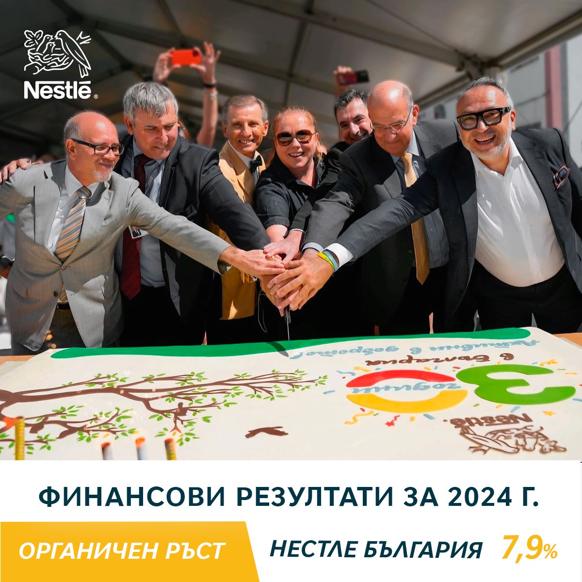 Нестле Групата отчита органичен ръст от 2,2% през 2024 г. – Uchi.bg