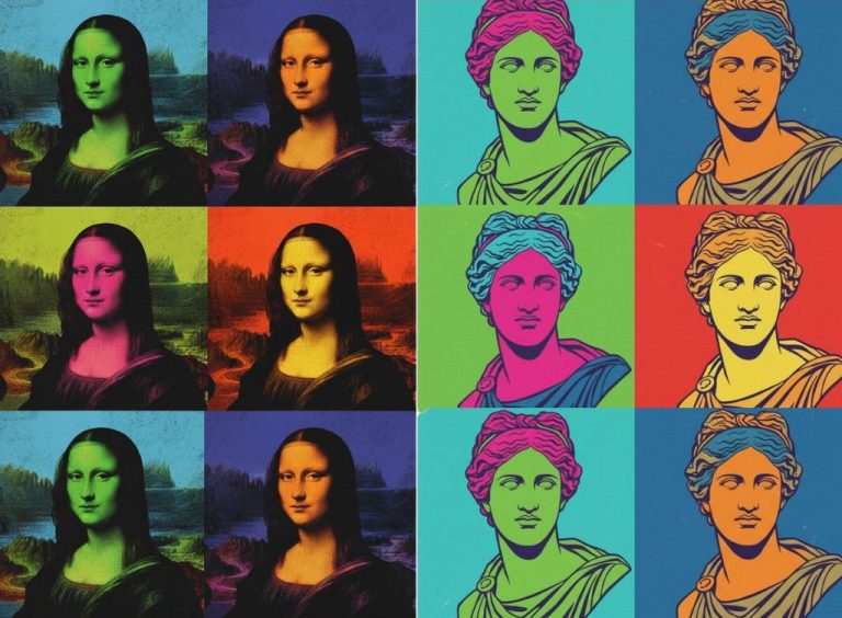 Ученици превръщат емблематични произведения на изкуството в модерни попарт композиции – Uchi.bg